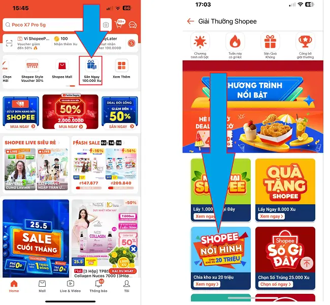 Bí kíp chơi Game Shopee Nối Hình - Chia Kho Triệu Xu