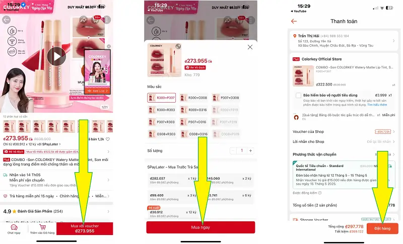 Hướng dẫn gắn mọi sản phẩm Shopee lên Youtube